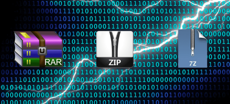 RAR5 vs RAR4 vs 7ZIP - A quick comparison - SPACECLICK